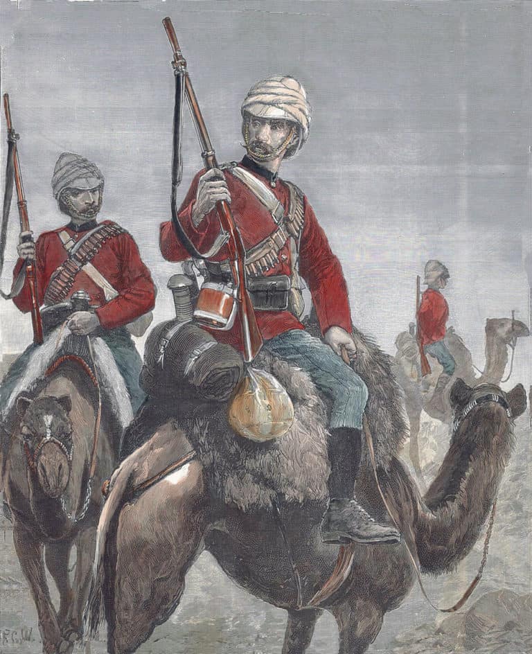 Camel Corps Sudan 1884-5 | QRH Museum